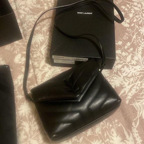 Yves Saint Laurent | Bags | Hello Im Selling A Black Mini Ysl Handbag ...